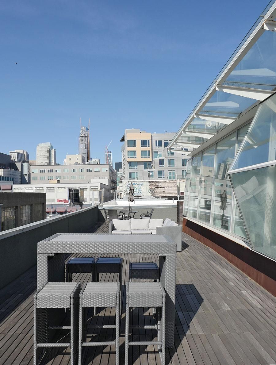 Rent Tehama Grasshopper Modern 3rd level SOMA Building with Rooftop ...