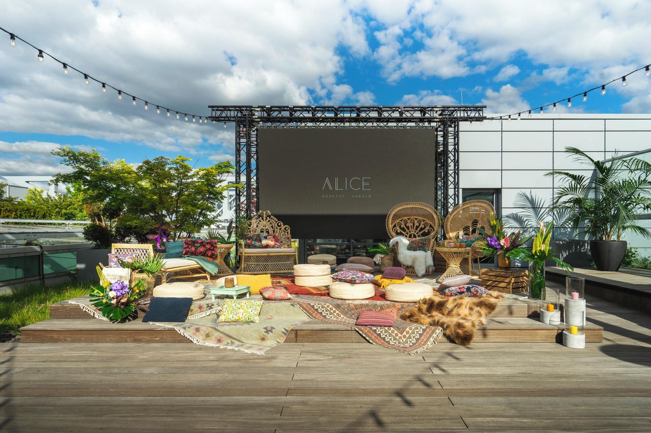 Rent ALICE Rooftop & Garden Berlin Meeting loft and rooftop terrace ...