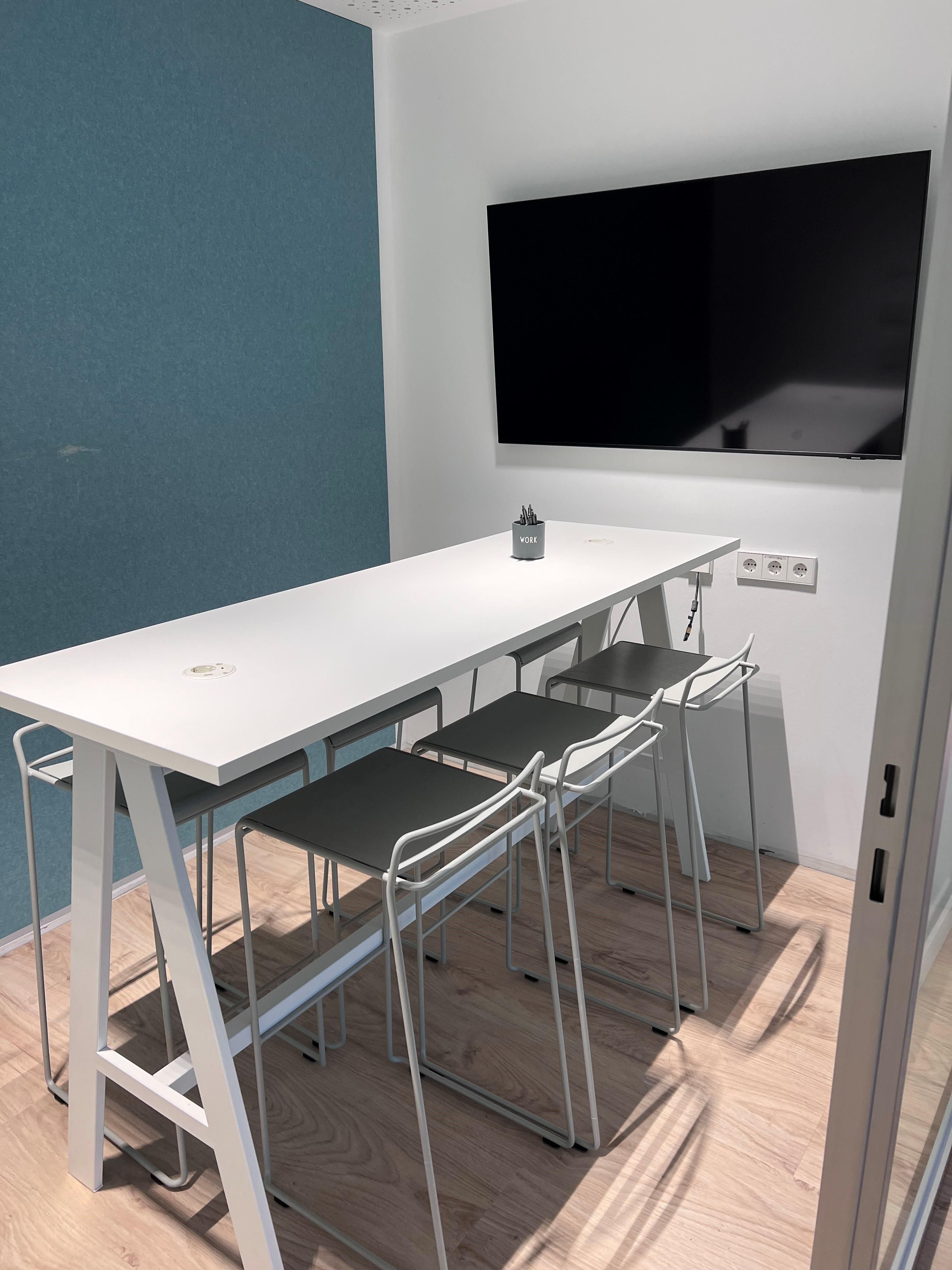 Tink Tank Spaces - Campbell 6 Personen Meeting Box - 2 mieten in Heidelberg